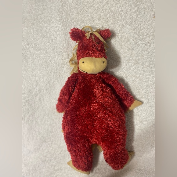 Jellycat | Other | Jellycat Bunglie Red Tan Horse Plush 8 | Poshmark
